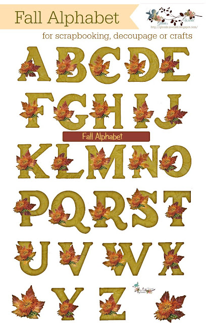 glenda's World : Fall Alphabet