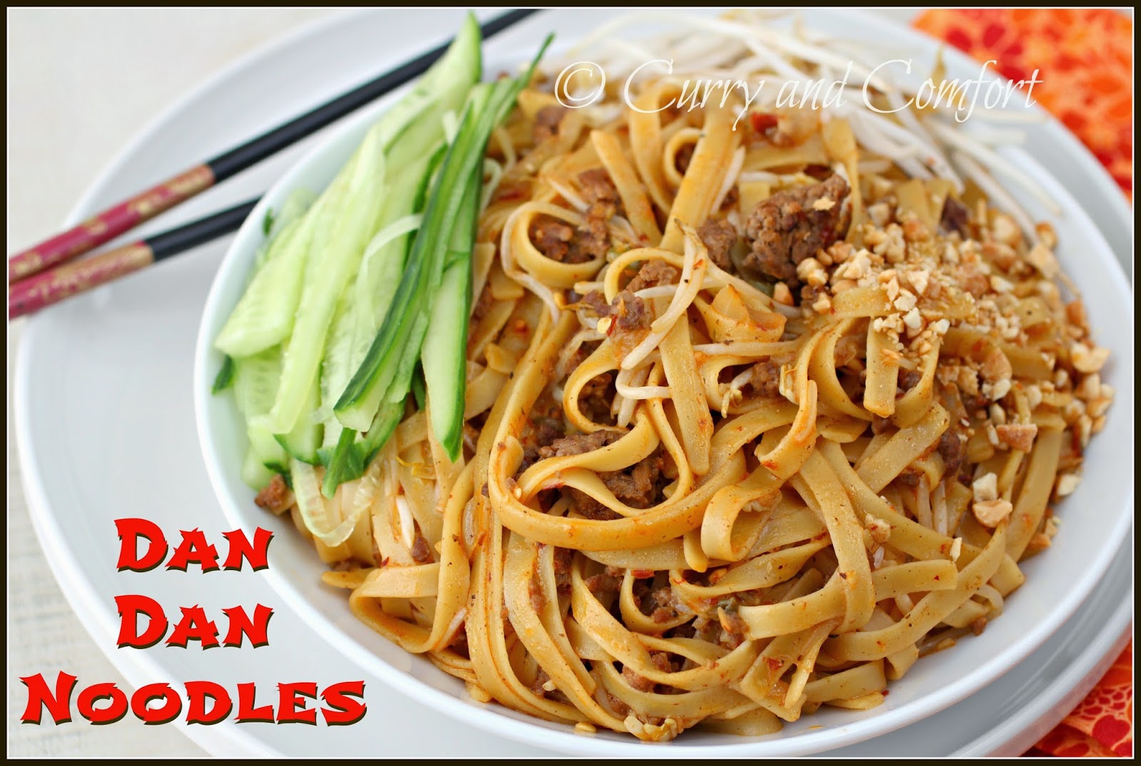 Kitchen Simmer: Dan Dan Asian Noodles