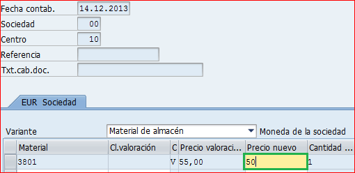 Cómo modificar el valor del stock | Blog de SAP