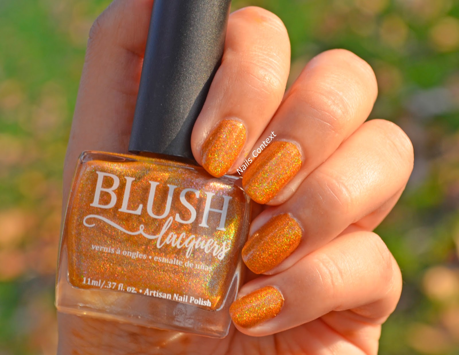 Nails Context: Blush Lacquers