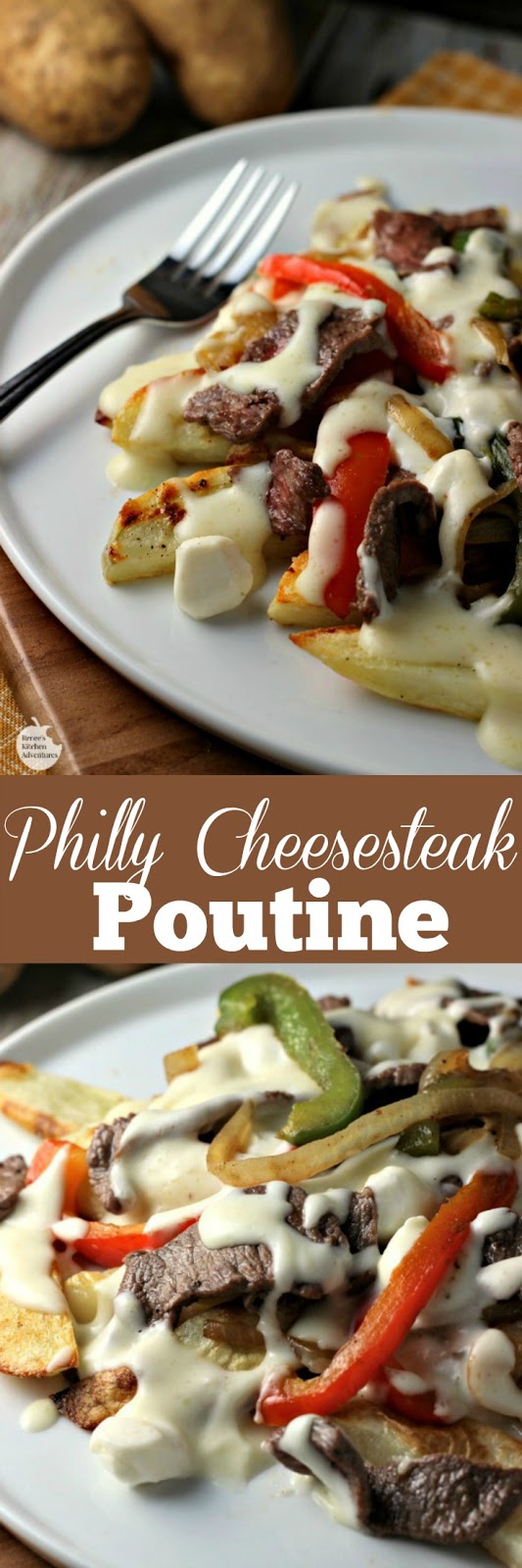 Philly Cheesesteak Poutine | Renee's Kitchen Adventures