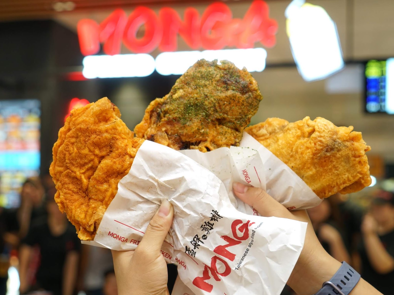 PinkyPiggu: Monga 艋舺鸡排 @ JEM ~ Famous Fried Chicken Brand By Taiwanese ...