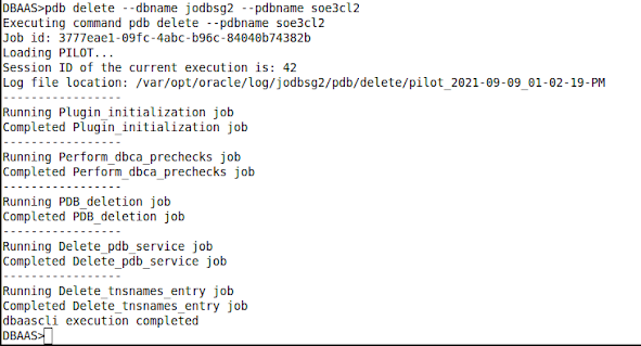 Using dbaascli to Manage Oracle CDB and PDB's with Exadata Cloud at ...