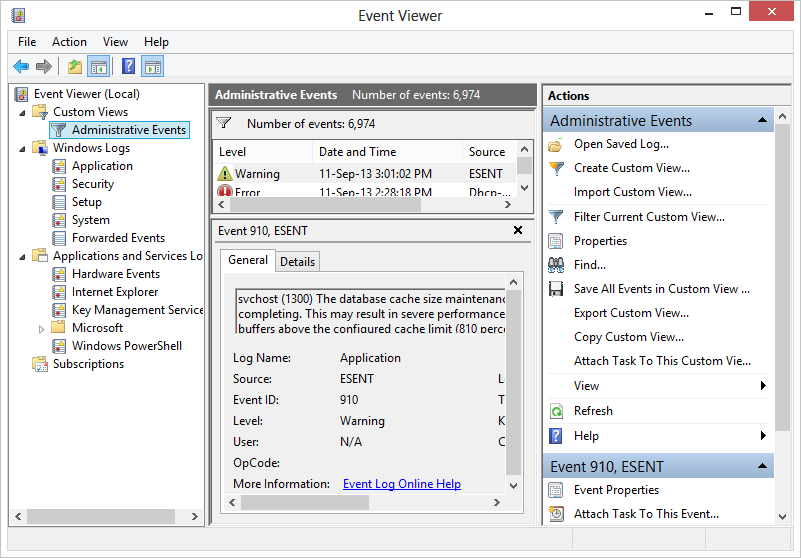 Mengenal Event Viewer Dalam Windows | Solusi Masalah Komputer