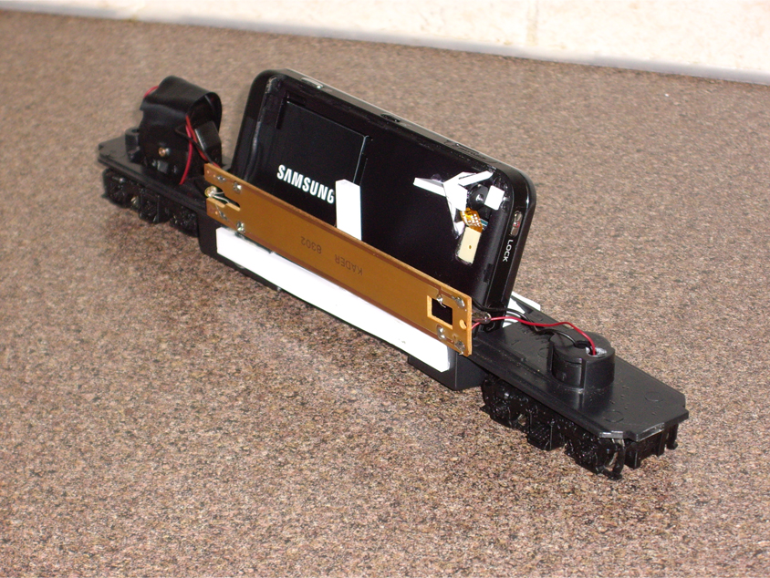 Homemade Locomotive POV Camera - TY'S MODEL RAILROAD