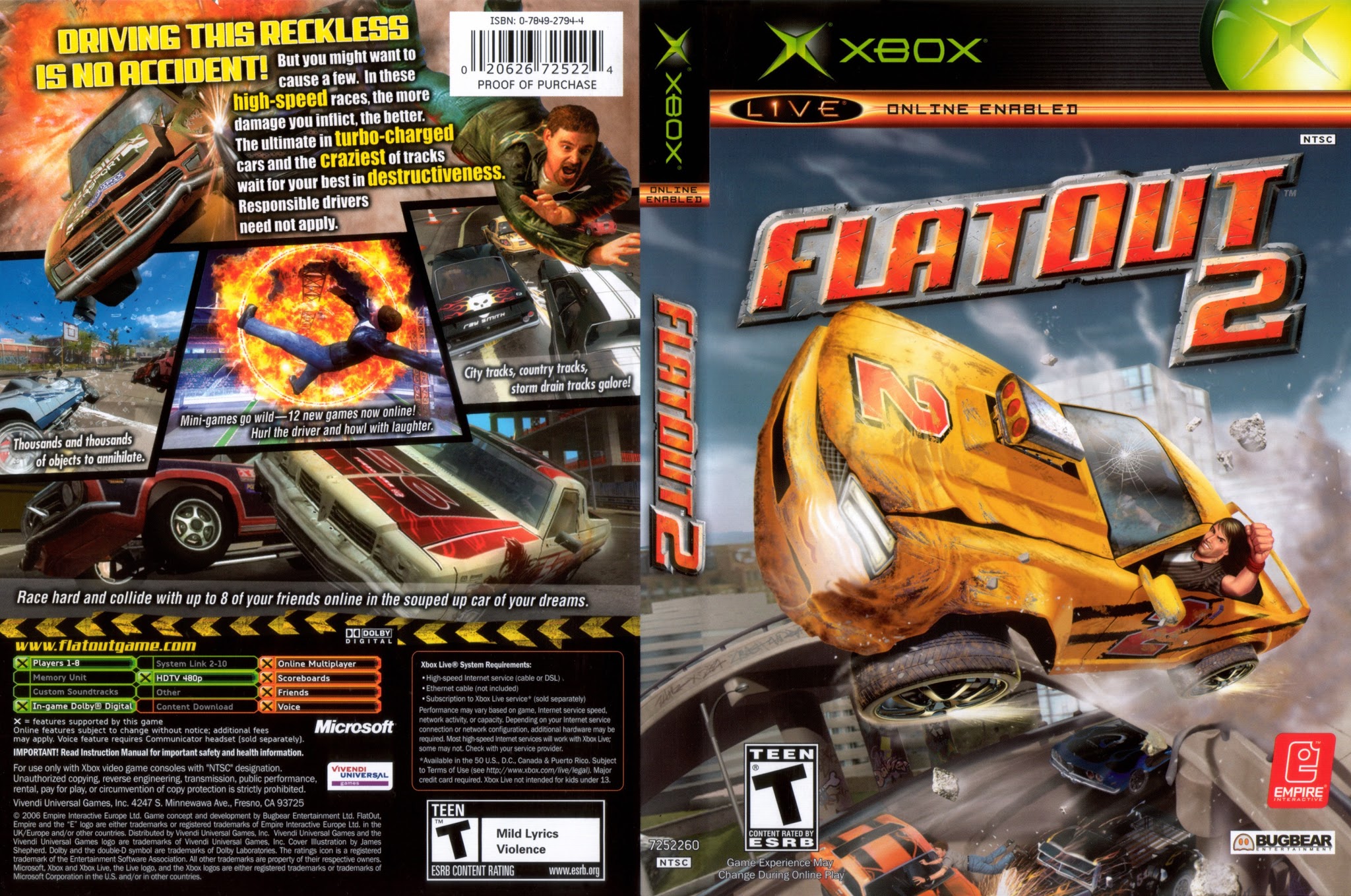 Flatout 2 xbox 360 - caqweintelligent