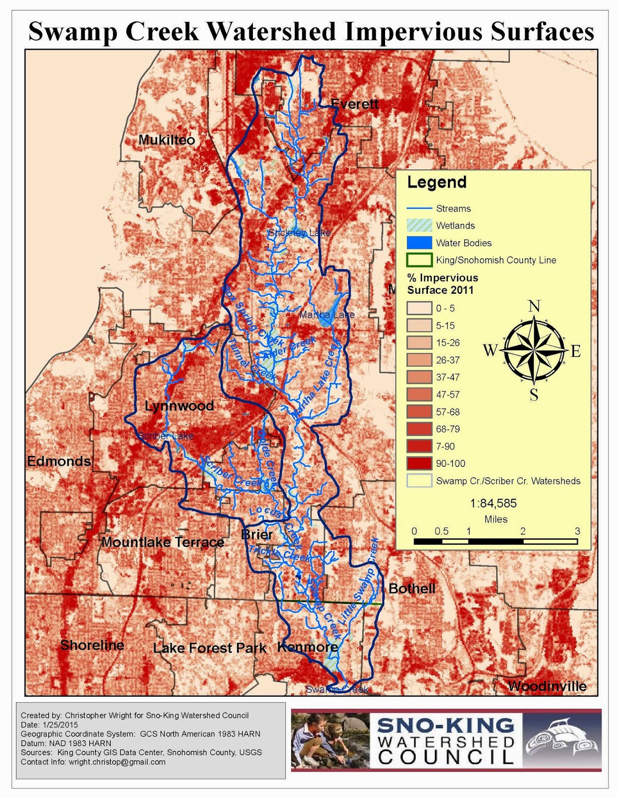 Little Swamp Creek: The Size of the Swamp Creek Watershed May Surprise You