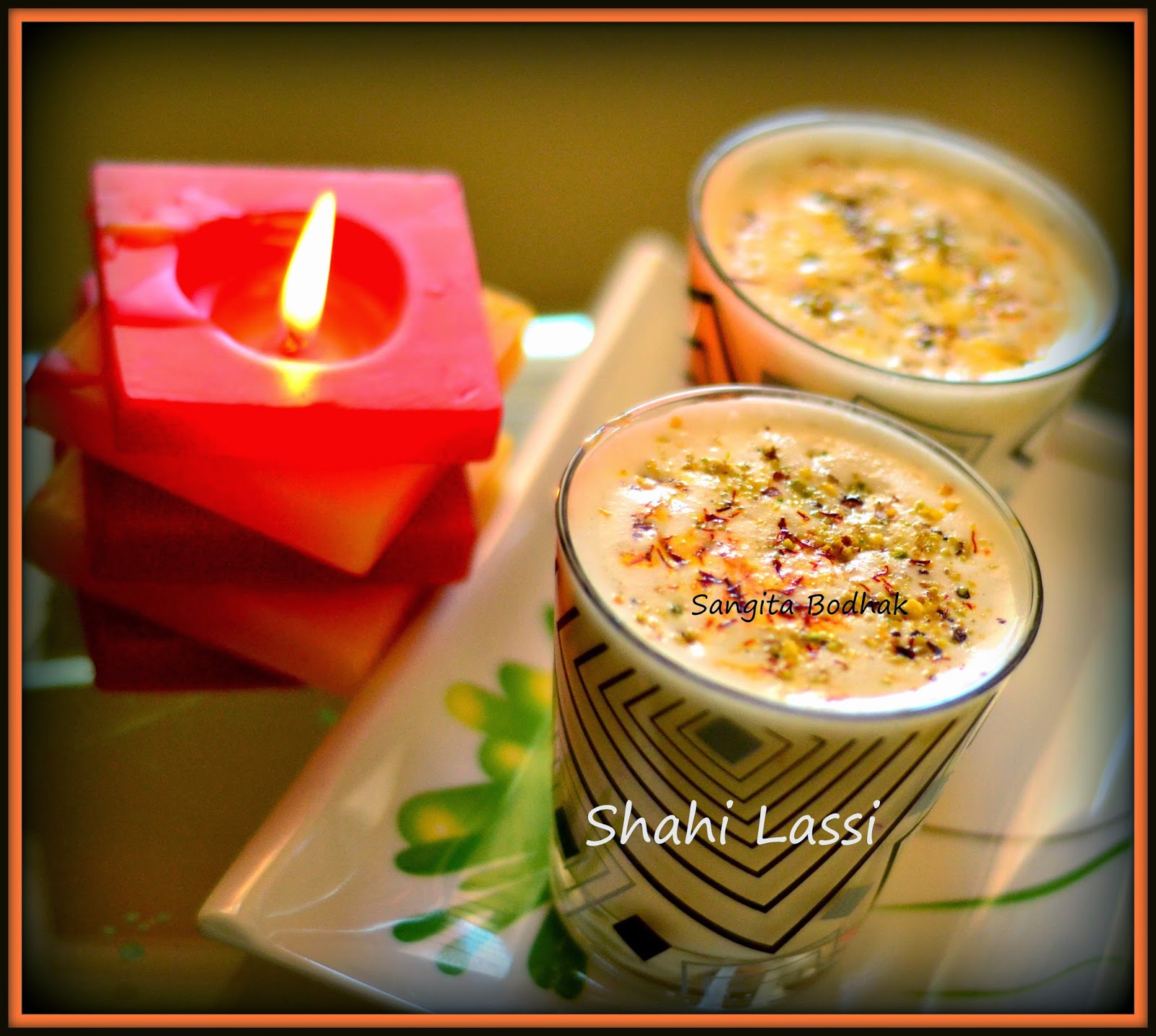 Chef Sangita's Food Mine: Shahi Lassi