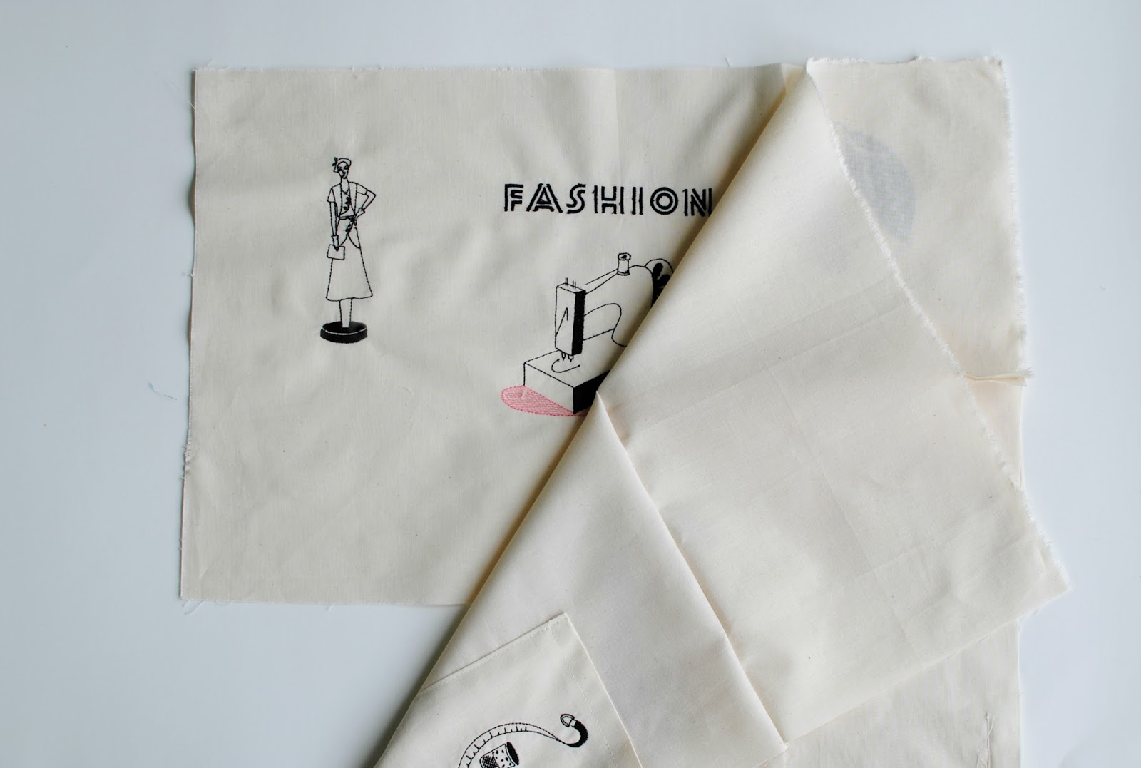 Trash To Couture: DIY Embroidered Sewing Machine Cover