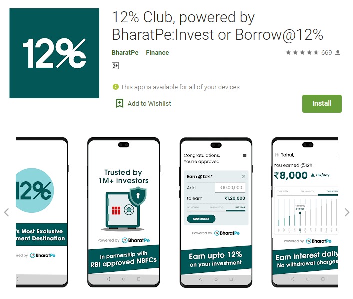BharatPe Launches 12 Club 12 Interest On Savings Know All About It 