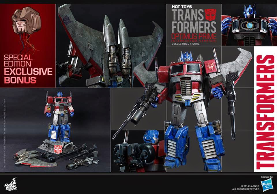 THE TRANSFORMERS G1: Optimus Prime (Starscream Version) from Hot Toys