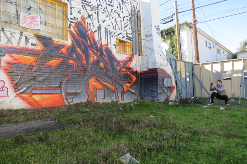 MELROSEandFAIRFAX: Saber Graffiti