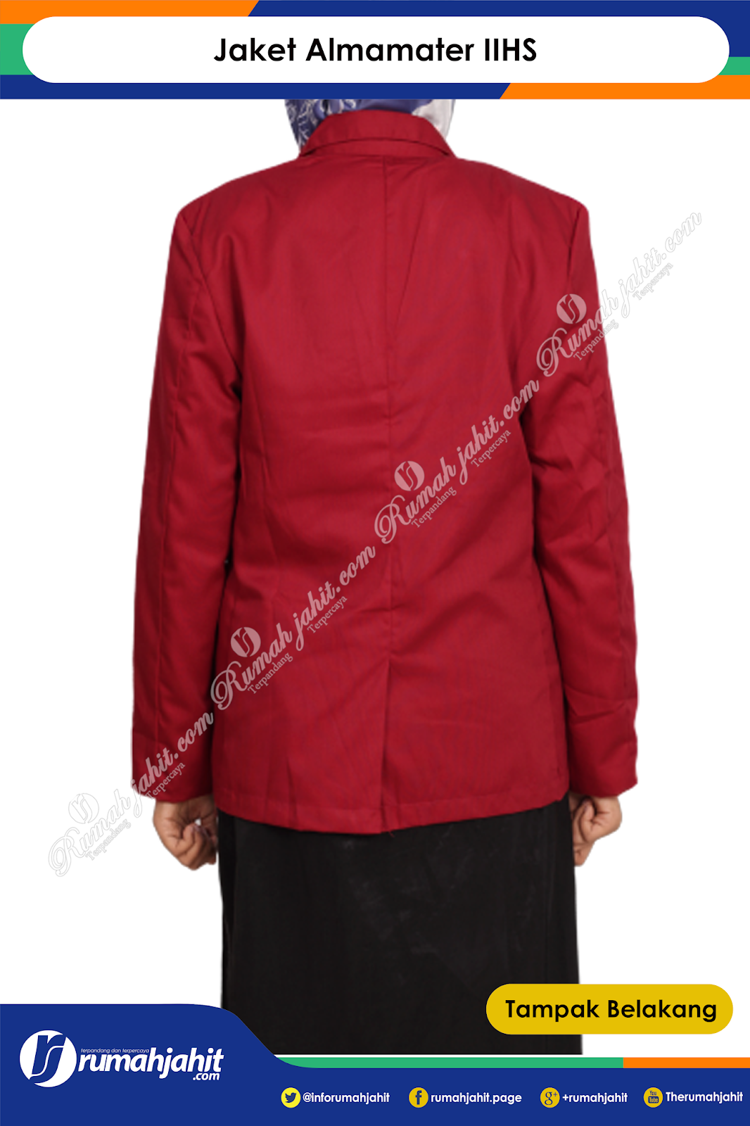 Jas Almamater OSIS SMA IIHS