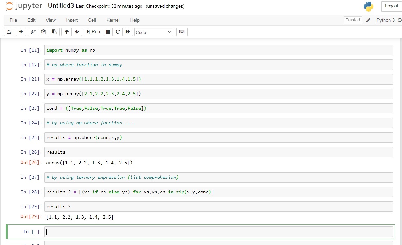 🐍 Python And Its Libraries 🐍 Meshgrid And Where Functions In Numpy 9060