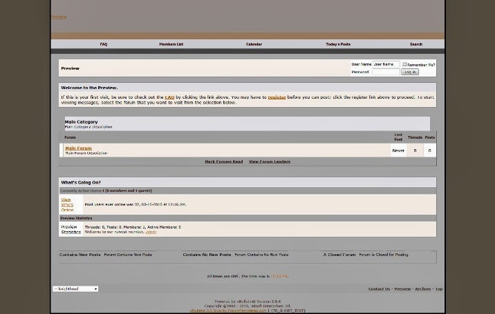 25+ Free and Premium vBulletin Themes - Webprecis