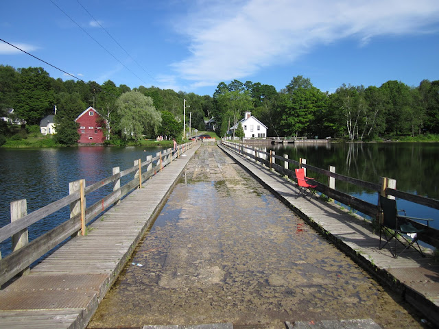 Brookfield Floating Bridge - Vermont
