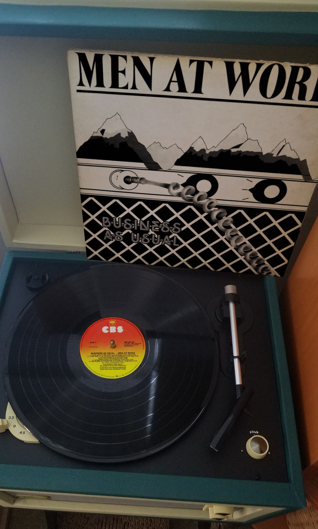 Vinyl Vault: MEN AT WORK - Business As Usual 1981