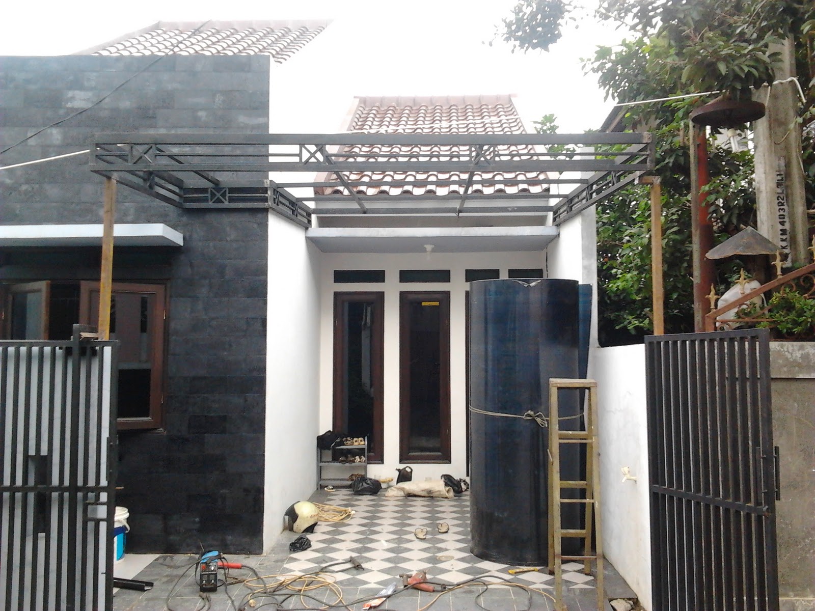 Pembuatan pagar kanopi: 3 Jenis Struktur Atap Canopy