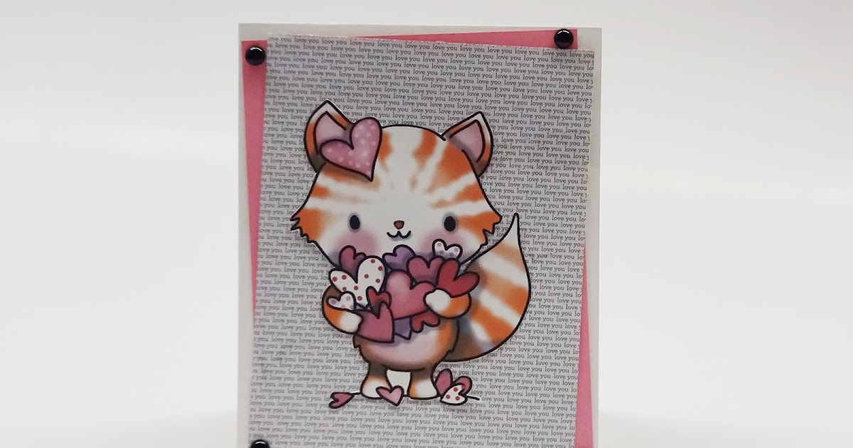 My hobby My Art: Full of hearts - kitty love