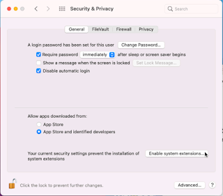 AuriStor File System: Installing AuriStorFS clients for macOS 11.0 Big Sur