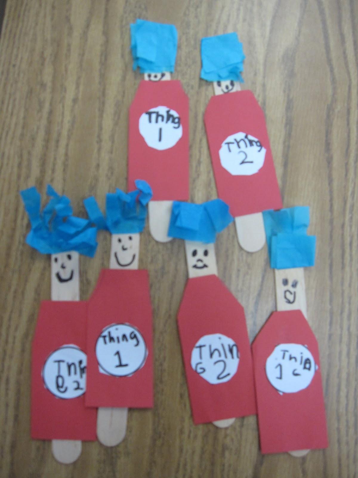 Hopping from K to 2!: Dr. Seuss's Birthday! Thing 1 and Thing 2 Activities