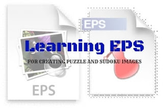 Learning EPS (Encapsulated Post Script) for Creating Puzzle Images