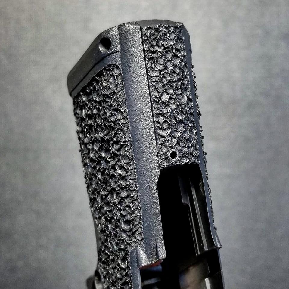 RFV TACTICAL: Stippling Work for Polymer Frames and Grips