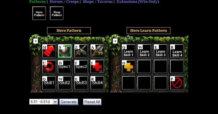 Dotinga!: Descarga Custom keys para dota