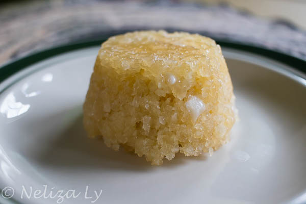 Instant Pot Puto Lanson or Steamed Cassava