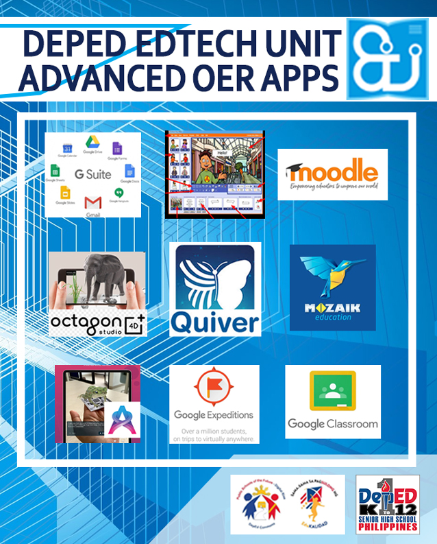 DepEd EdTech Webinar Advanced OER Apps - Senior High School Philippines