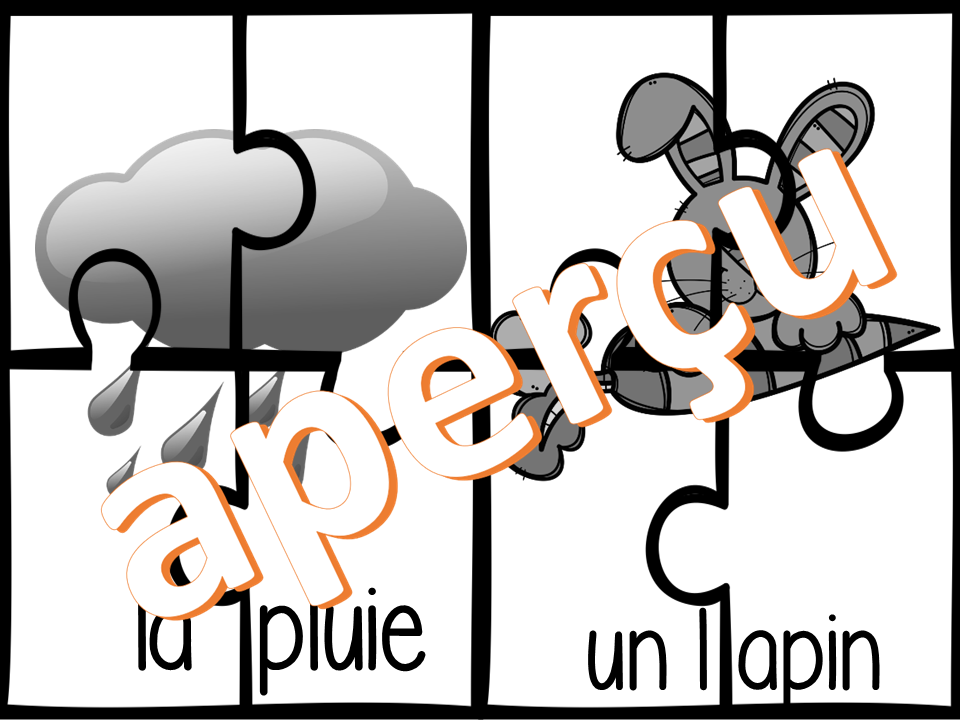 la classe de caro.: 12 Casse-têtes - LE PRINTEMPS