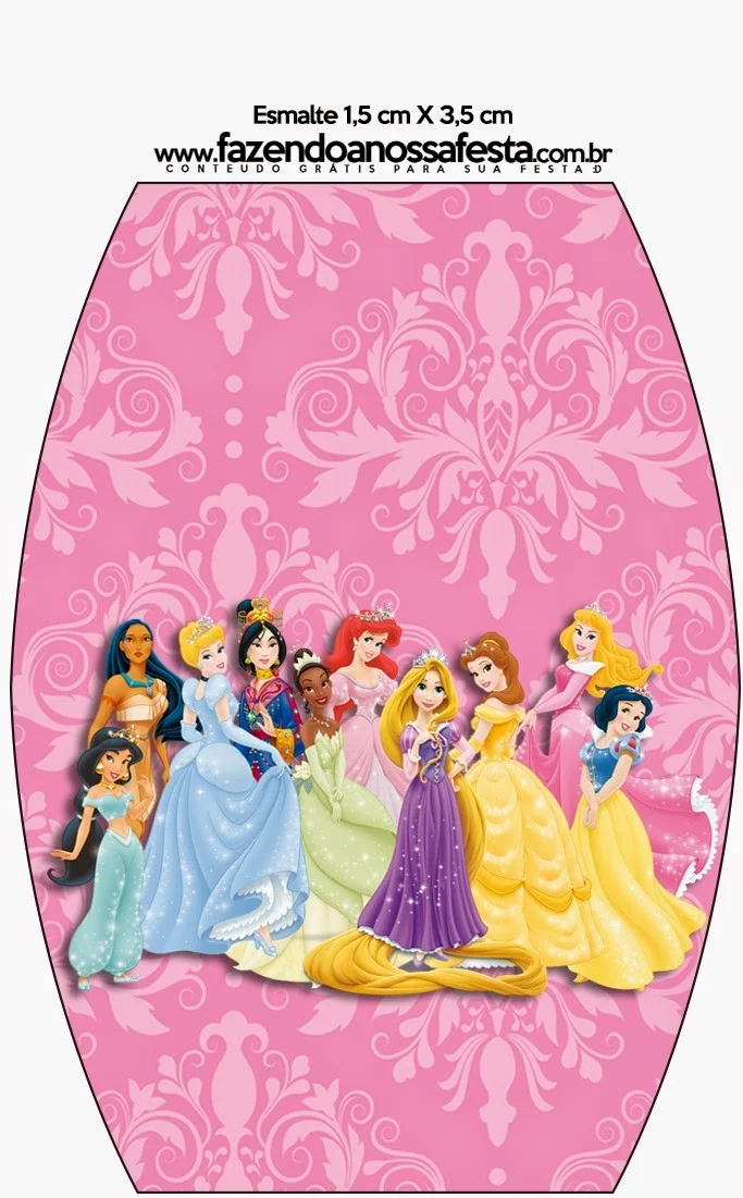 Disney Princess Party: Free Printable Candy Bar Labels. - Oh My Fiesta ...