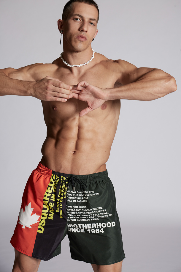 DEAN PERONA & CHRISTOS KATSAVOCHRISTOS STARS IN DSQUARED2 BEACHWEAR ...