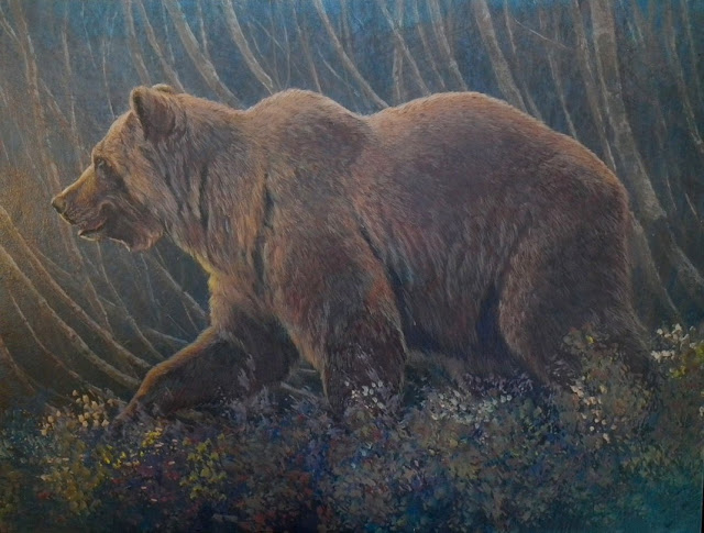 The Show and Tell Nature Blog: Building a Bear