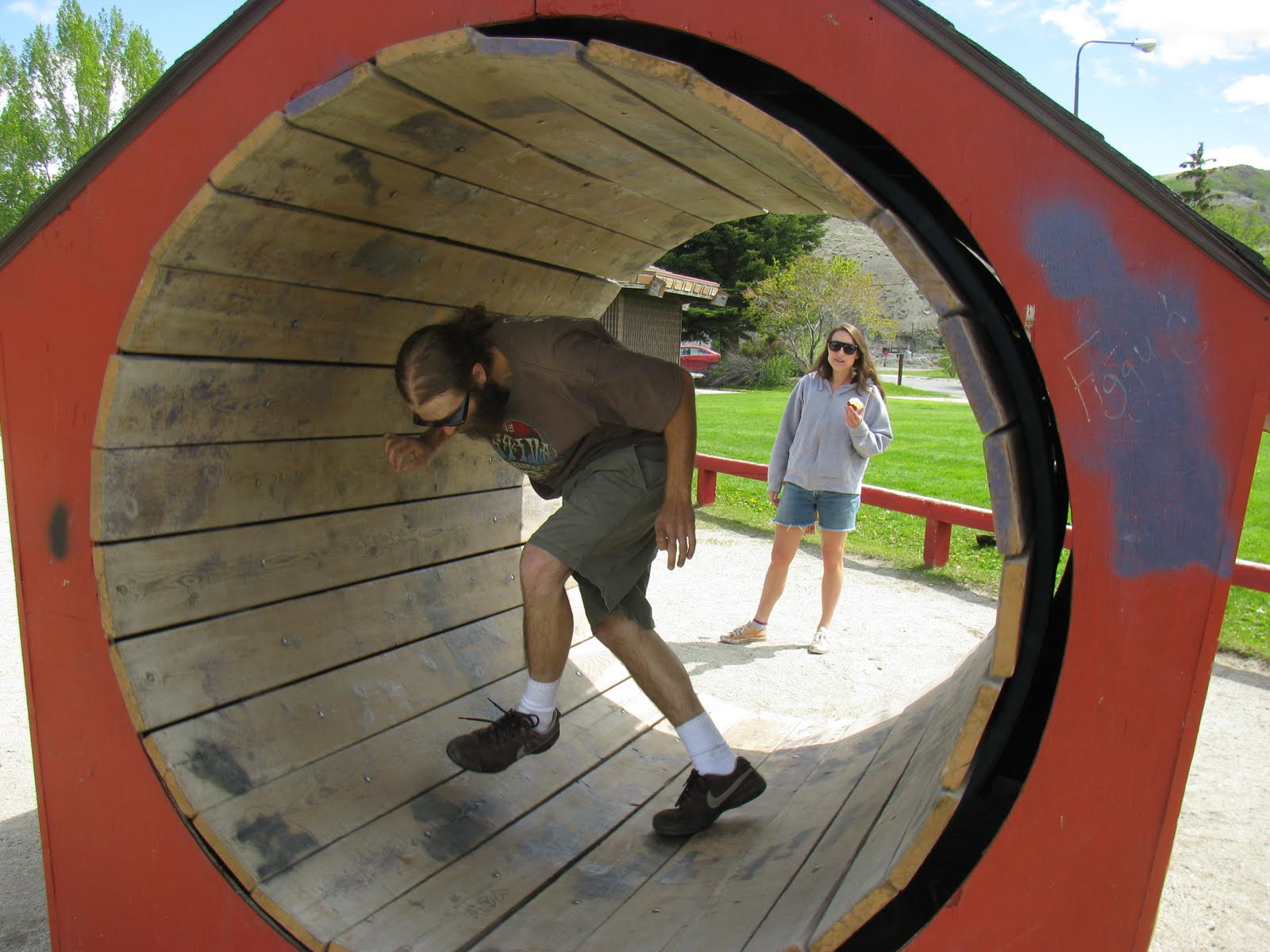 Human Hamster Wheel