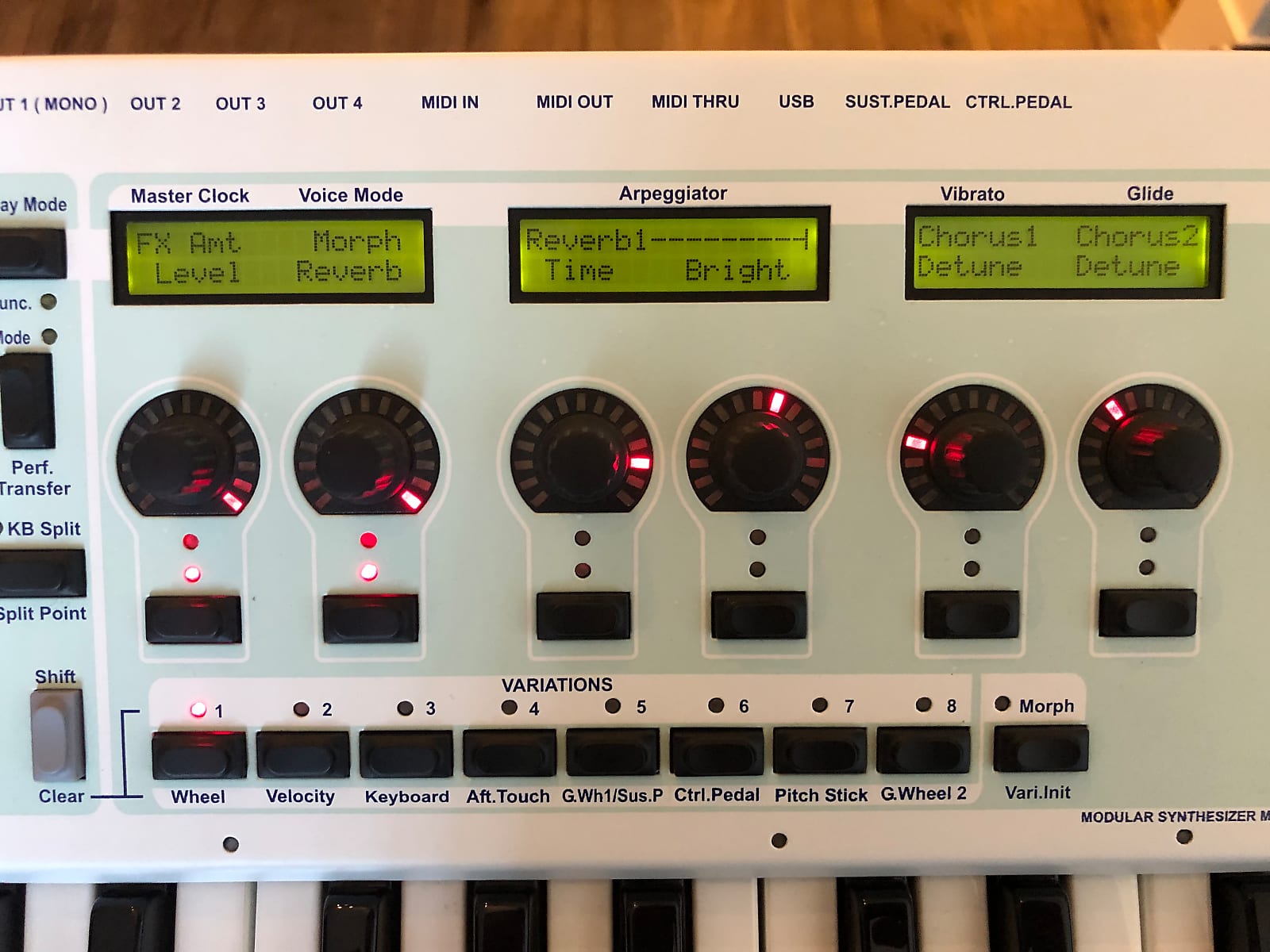 MATRIXSYNTH: Custom White Nord Modular G2X SN MF10188 w/ Original Box