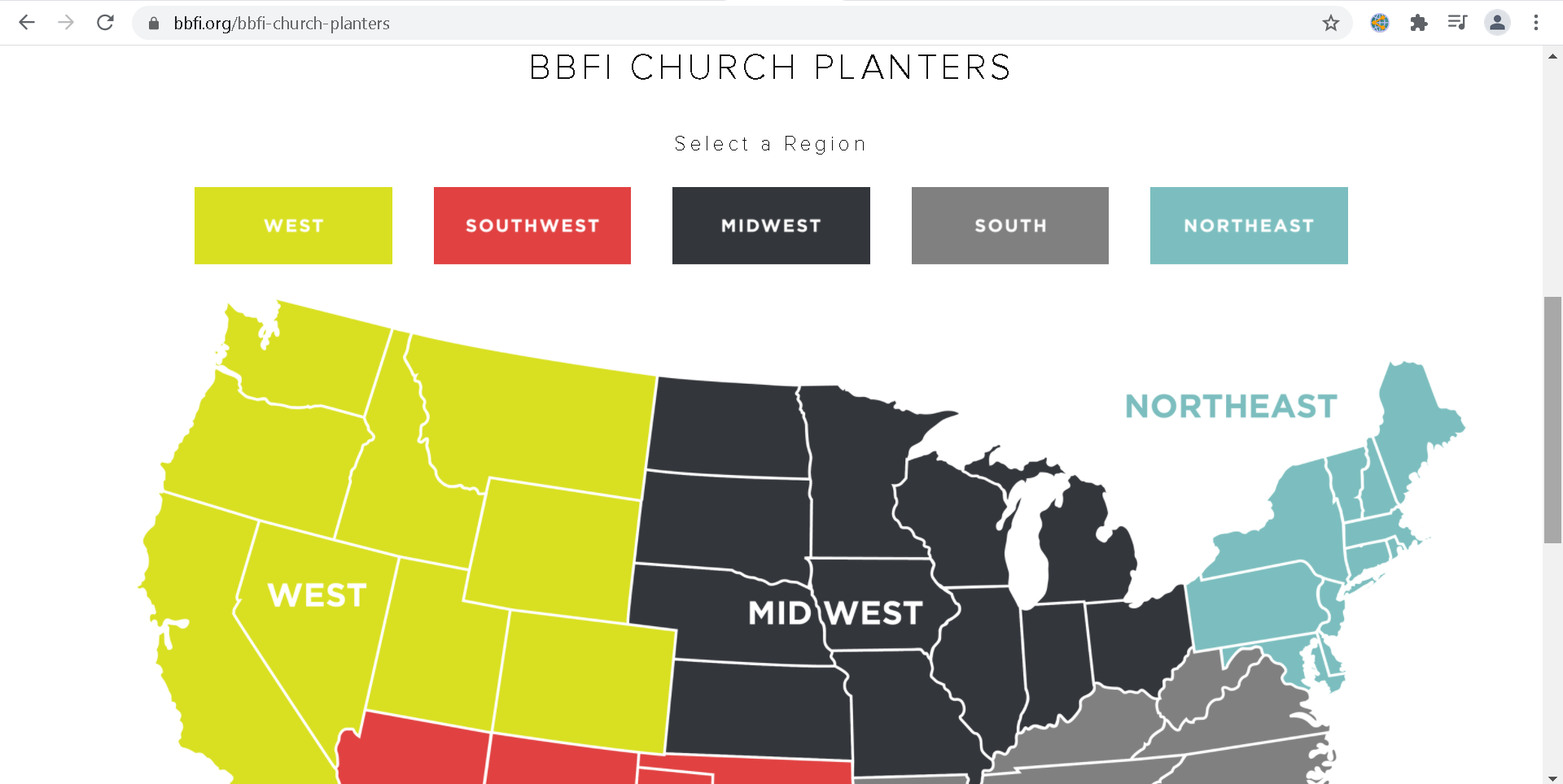 Baptists in the United States 2021