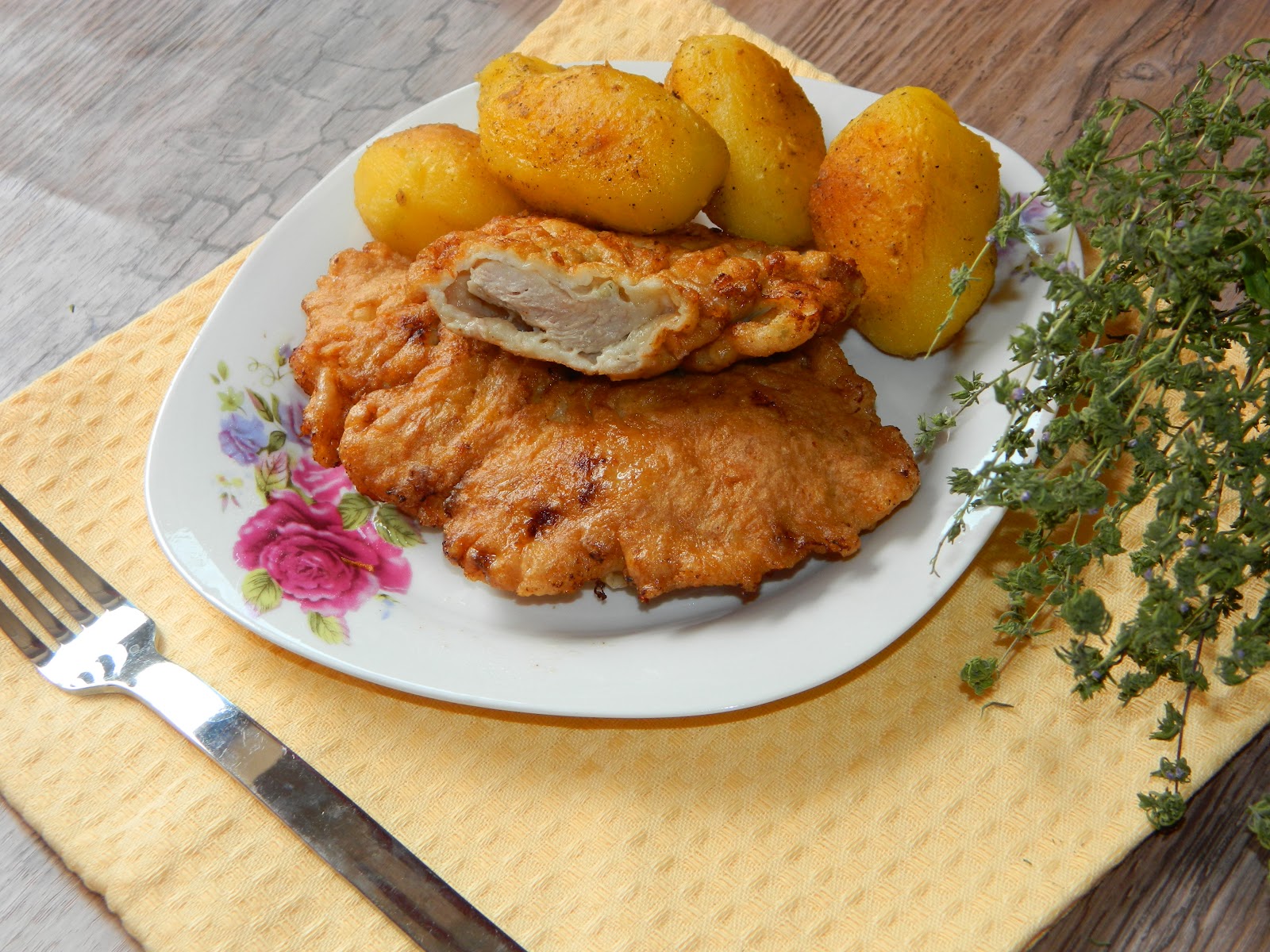 Weekend Passion: Pulpe de pui marinate pane