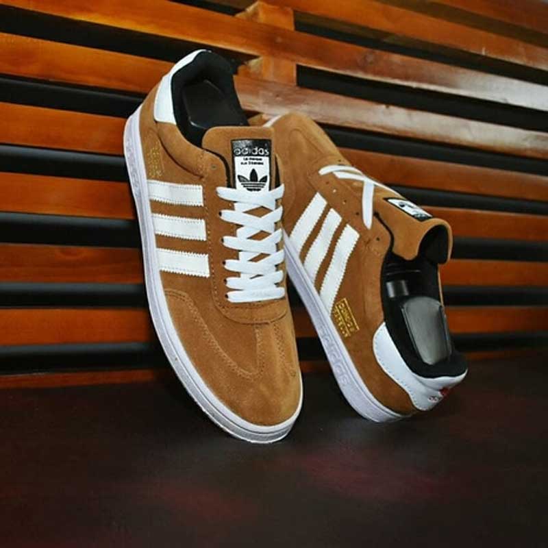Sepatu Adidas Gazelle Coklat Muda Putih Grade Original [SAG006 ...