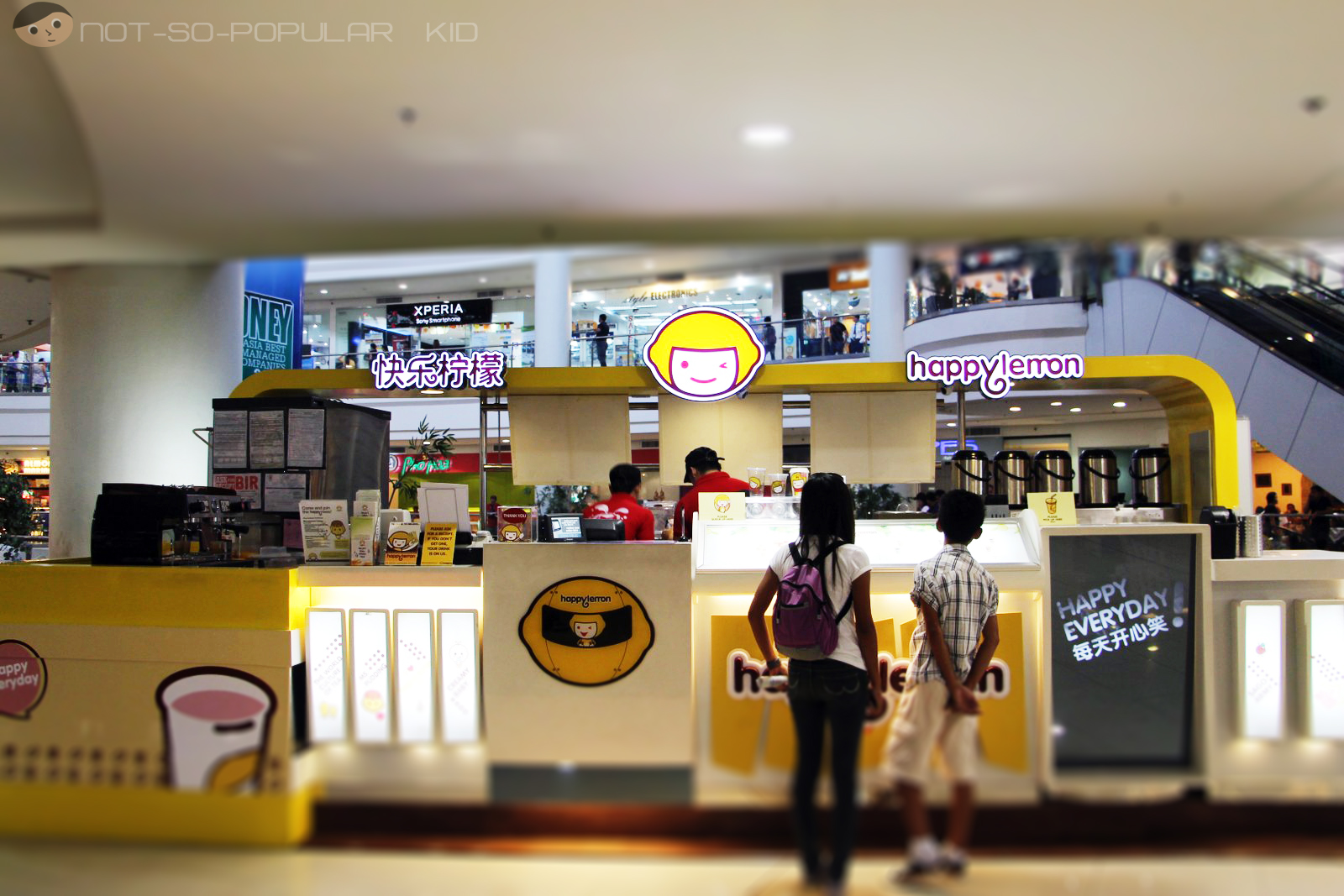 Beat the Heat with Quenchers of HAPPY LEMON in Robinson's Place Ermita ...