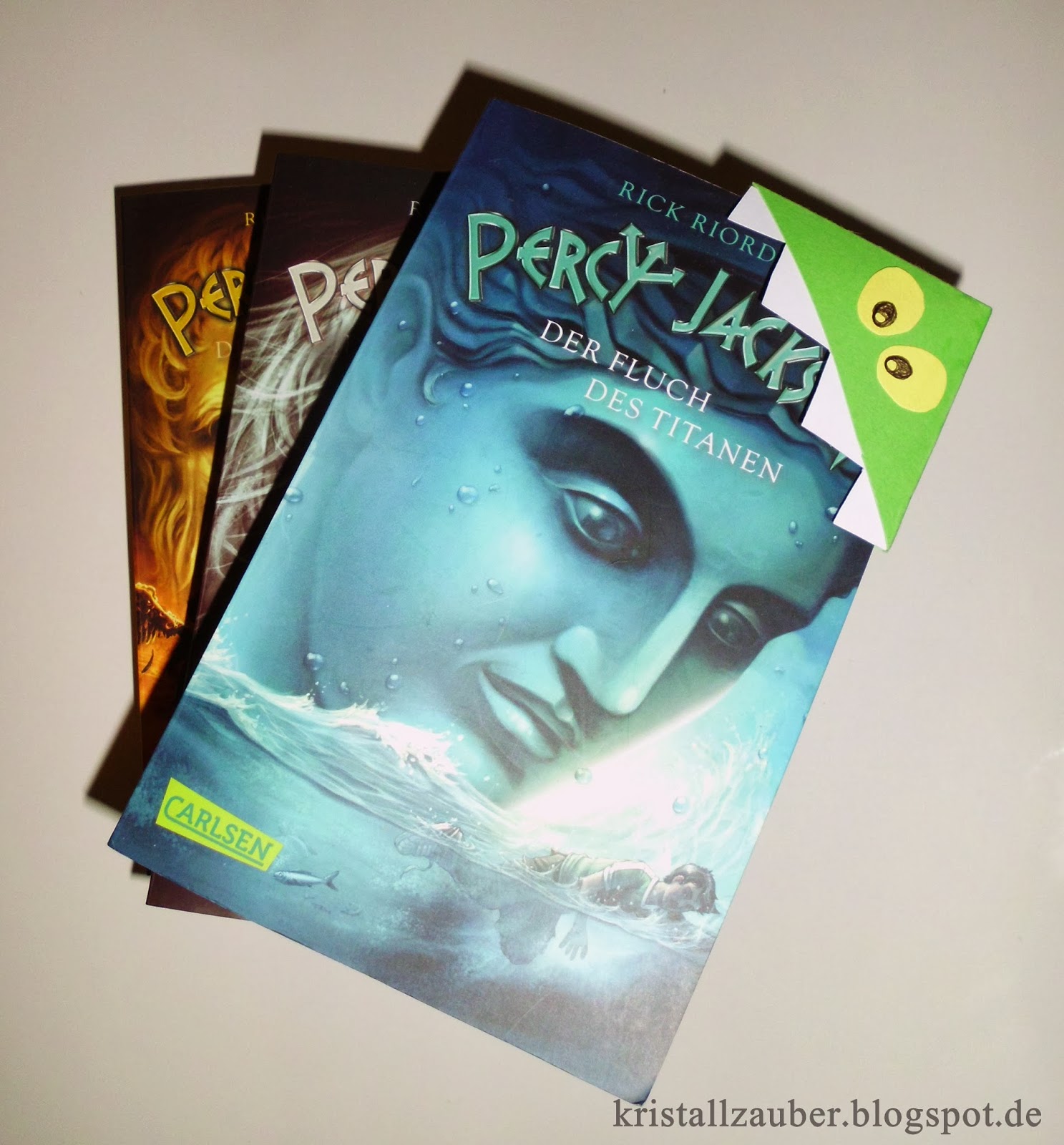 Kristallzauber: {DIY} Monster - Lesezeichen - Ecke