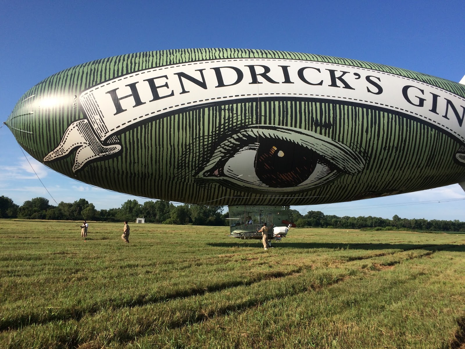 Damn Arbor: Hendrick’s Gin Hendrick’s Air Flying Cucumber Blimp Very ...