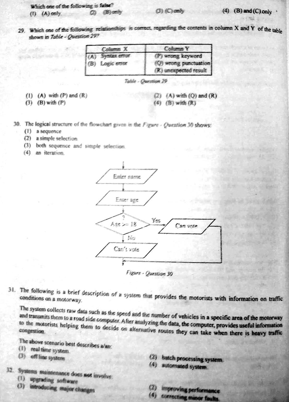 O/L ICT Past Paper 2008 - ගුරුගෙදර