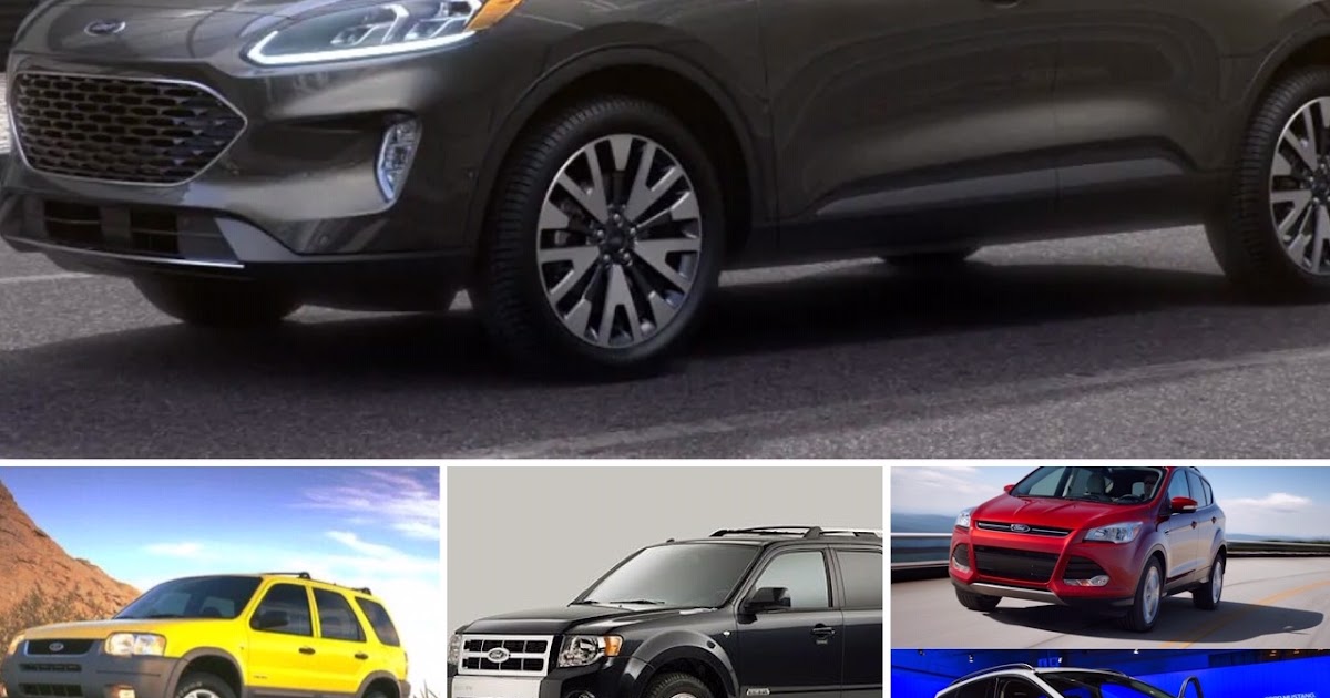 Adam's Autos: Ford Escape - Throughout the Years Visual
