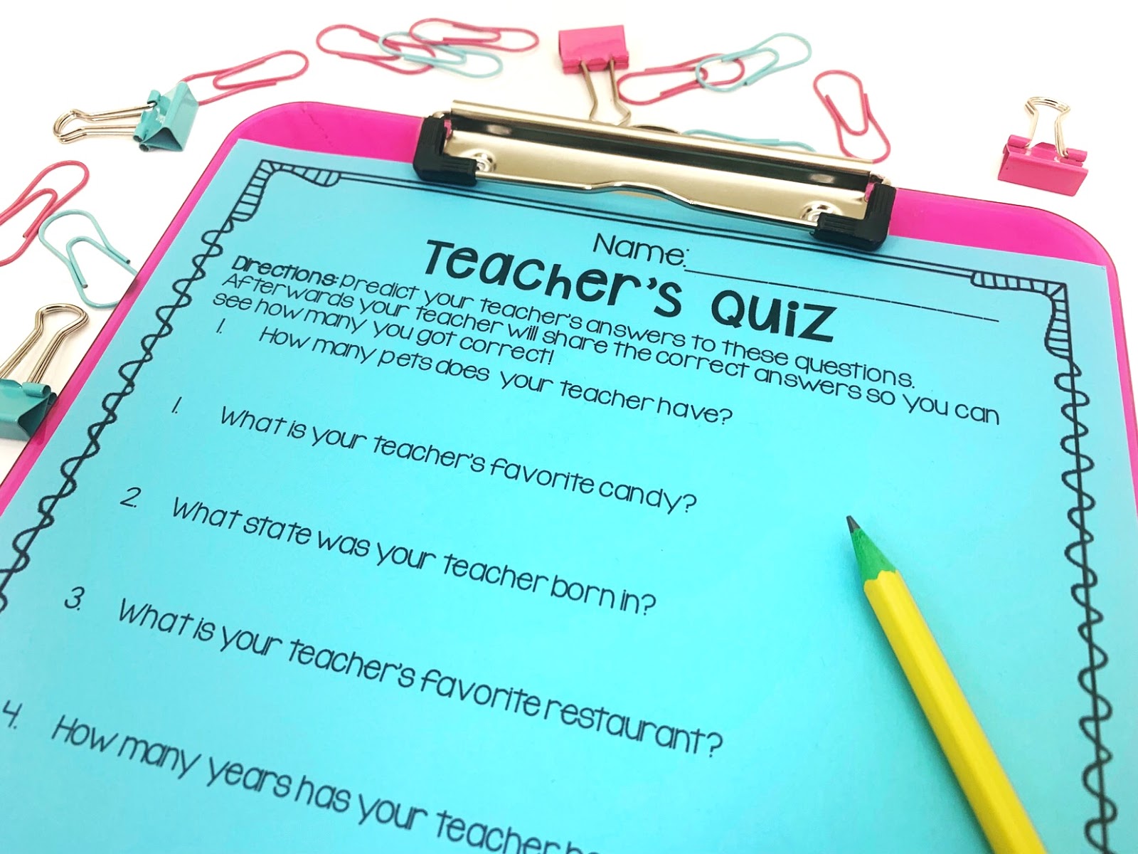 First Week of School Lesson Plans - Not So Wimpy Teacher