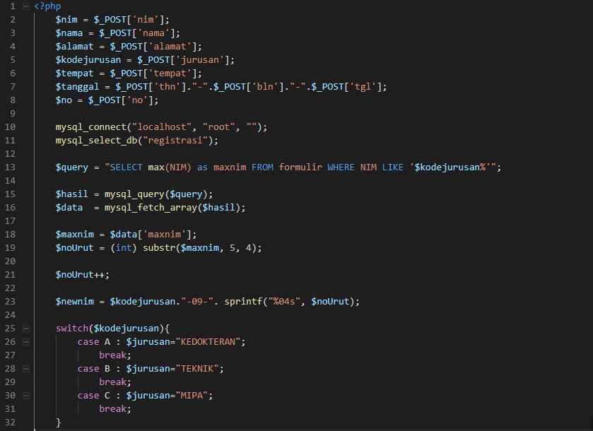 pemrograman JOSS: MEMBUAT TABEL DALAM HTML by VISUAL STUDIO CODE