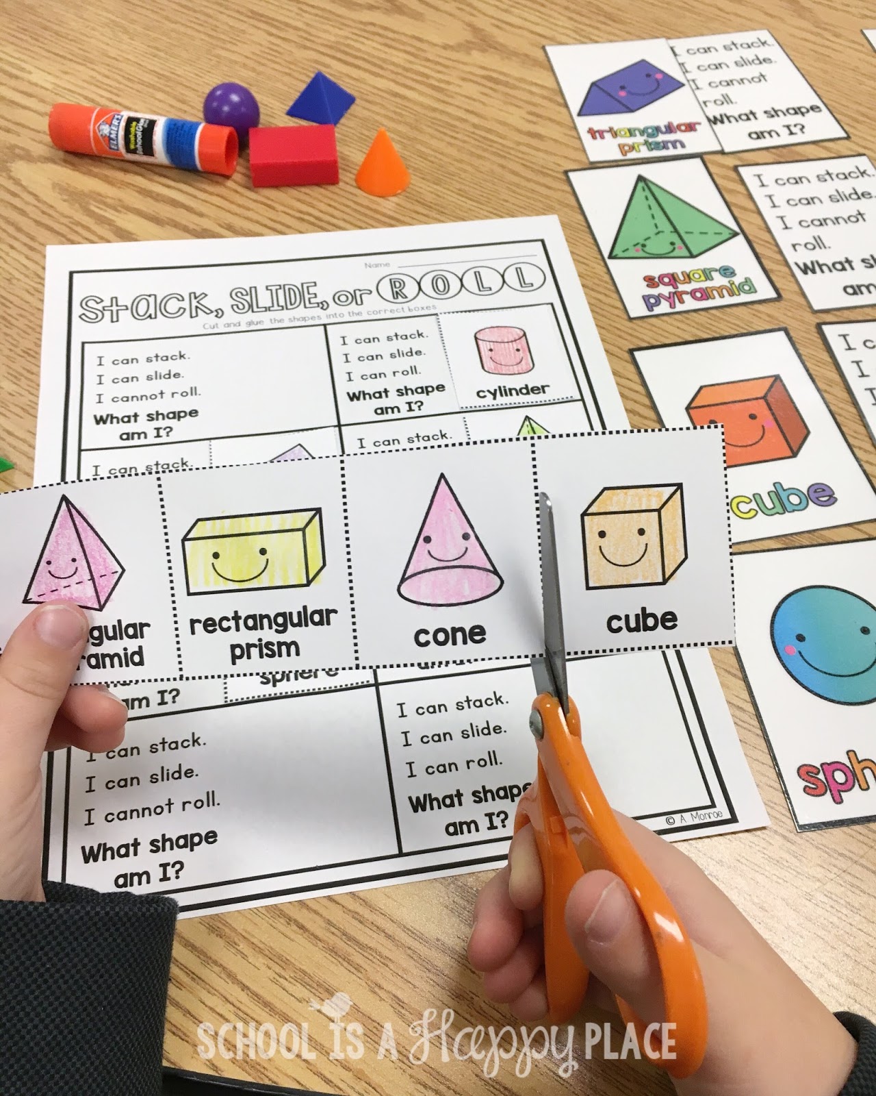 School Is a Happy Place: A Visit to the Solid Shape Museum