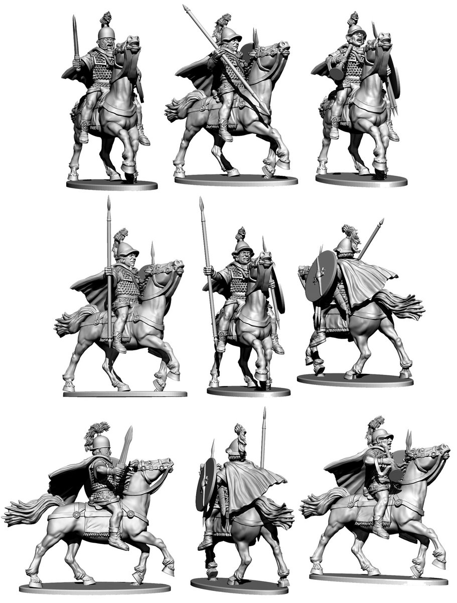 Wargame News and Terrain: Victrix: Plastic Greek Light Cavalry and ...