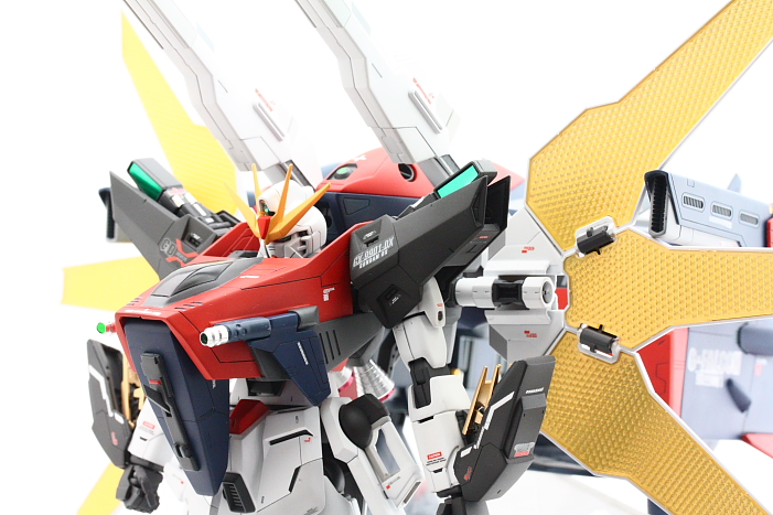 Custom Build: MG 1/100 Gundam Double X + G-Falcon