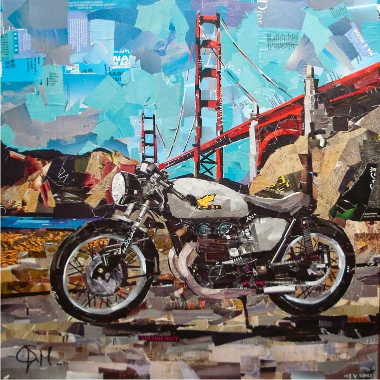 Motorcycles Collage - RocketGarage - Cafe Racer Magazine
